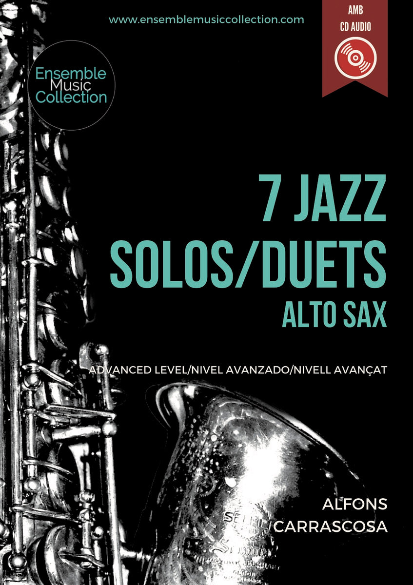 7 Jazz solos duets for alto sax advanced level - Jazz Music ...